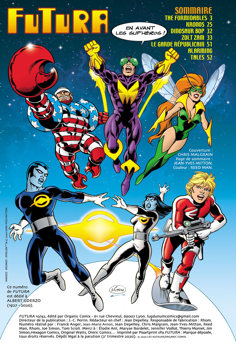 La saga Organic Comix | Bruce Lit
