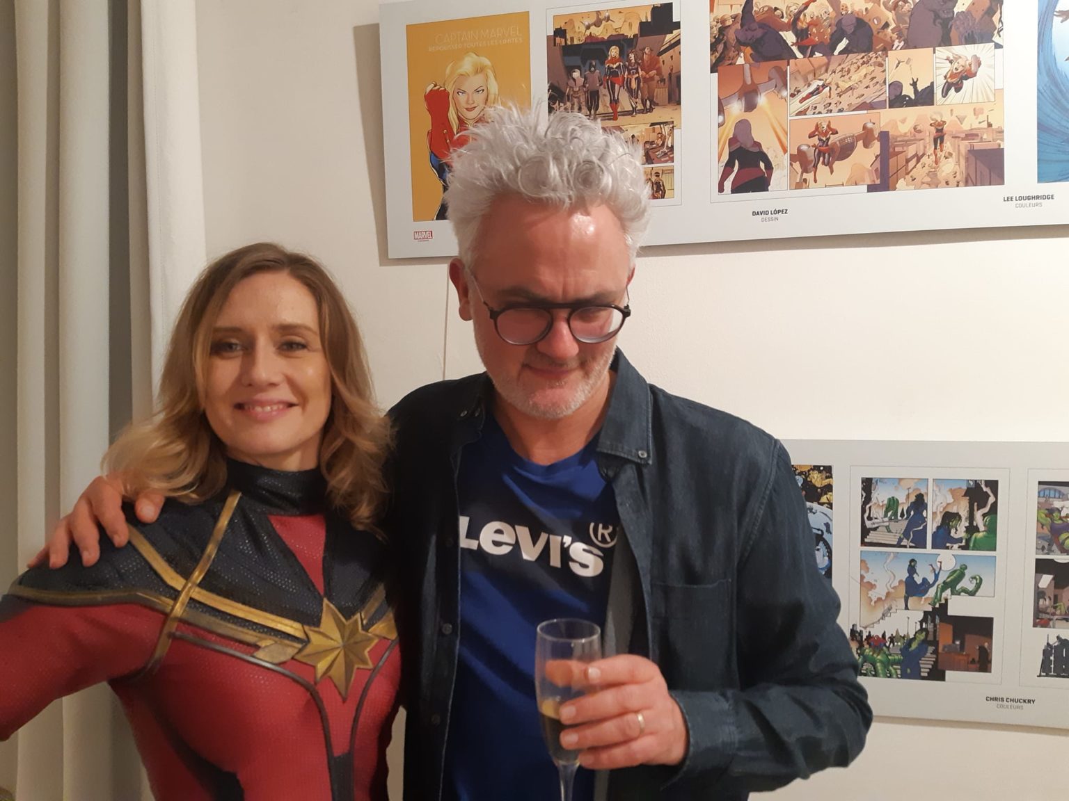 See Emilie Cosplay : Interview Captain Marvel | Bruce Lit